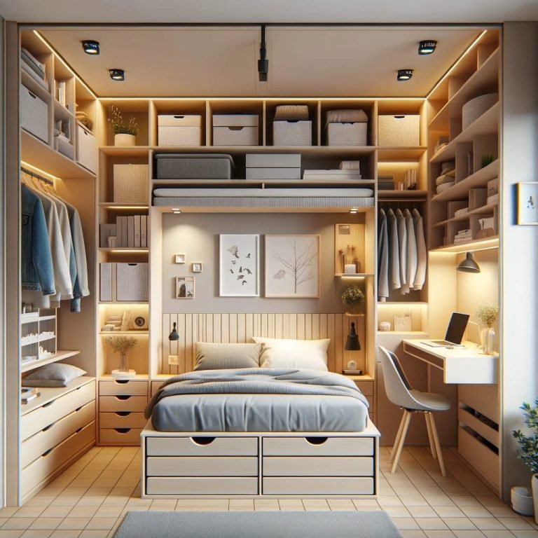 27 Small Apartment Storage Ideas - Lovely Harbor