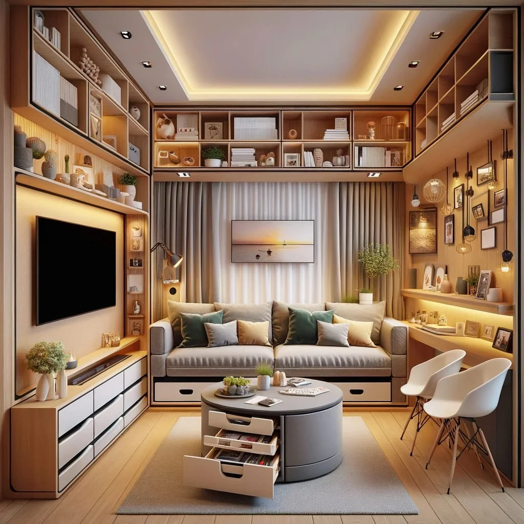 27 Small Apartment Storage Ideas - Lovely Harbor