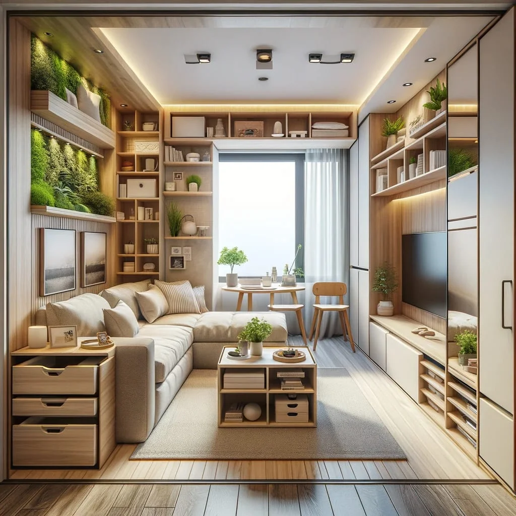 27 Small Apartment Storage Ideas - Lovely Harbor