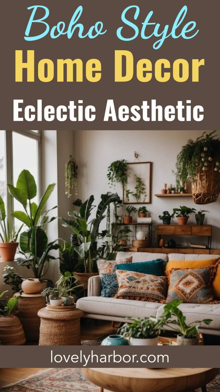 What Is Boho Style Home Decor? Eclectic Aesthetic - Lovely Harbor