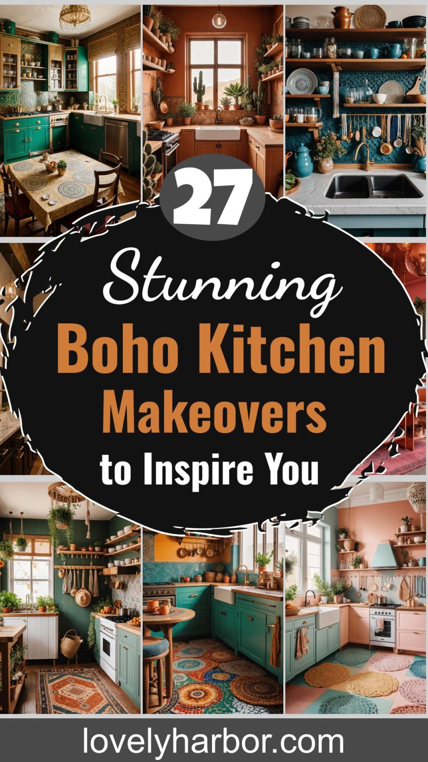 27 Stunning Boho Kitchen Designs That Will Inspire You - Lovely Harbor