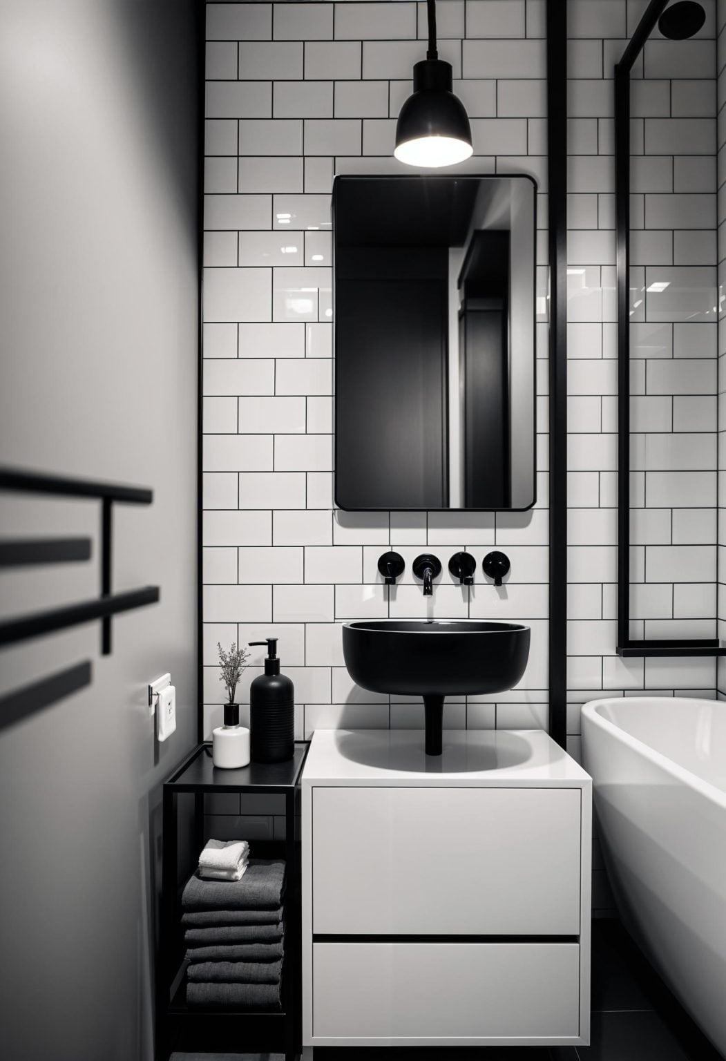 22 Moody Bathroom Designs To Inspire Your Remodel - Lovely Harbor