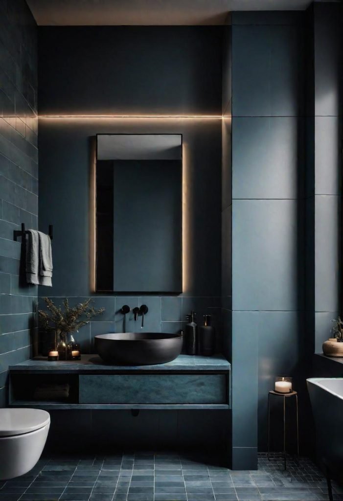 22 Moody Bathroom Designs To Inspire Your Remodel - Lovely Harbor