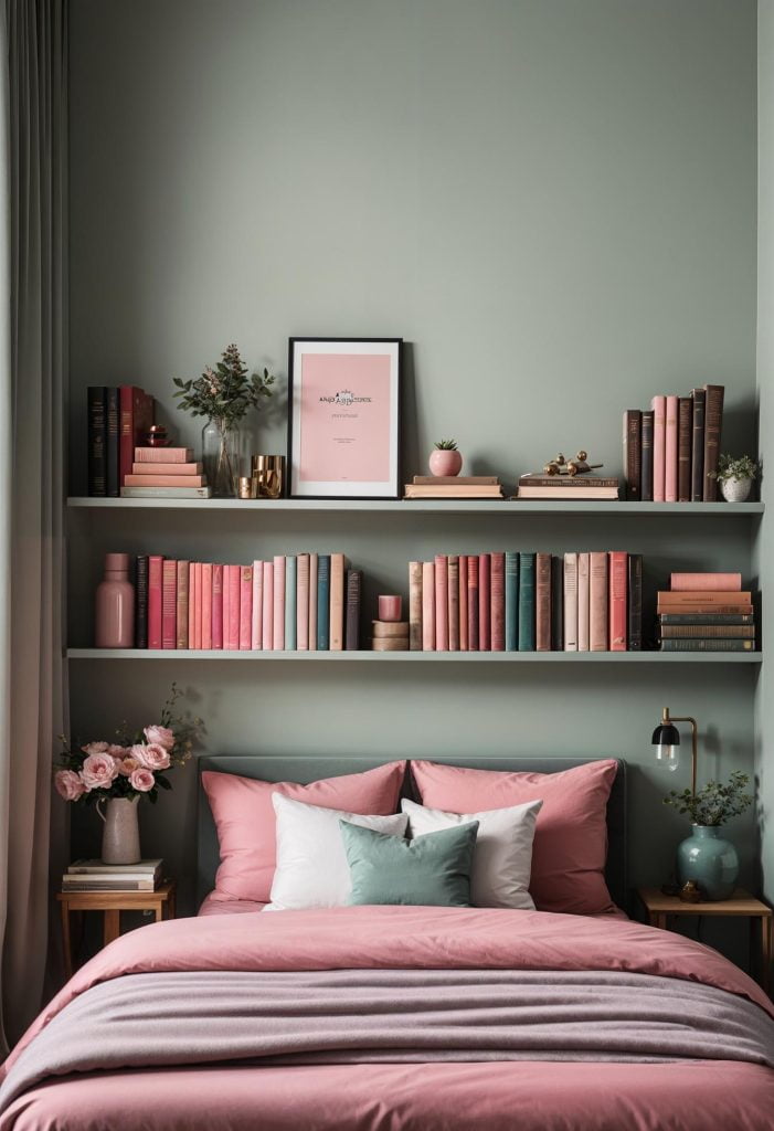 31 Chic Sage Green And Pink Bedroom Inspirations - Lovely Harbor