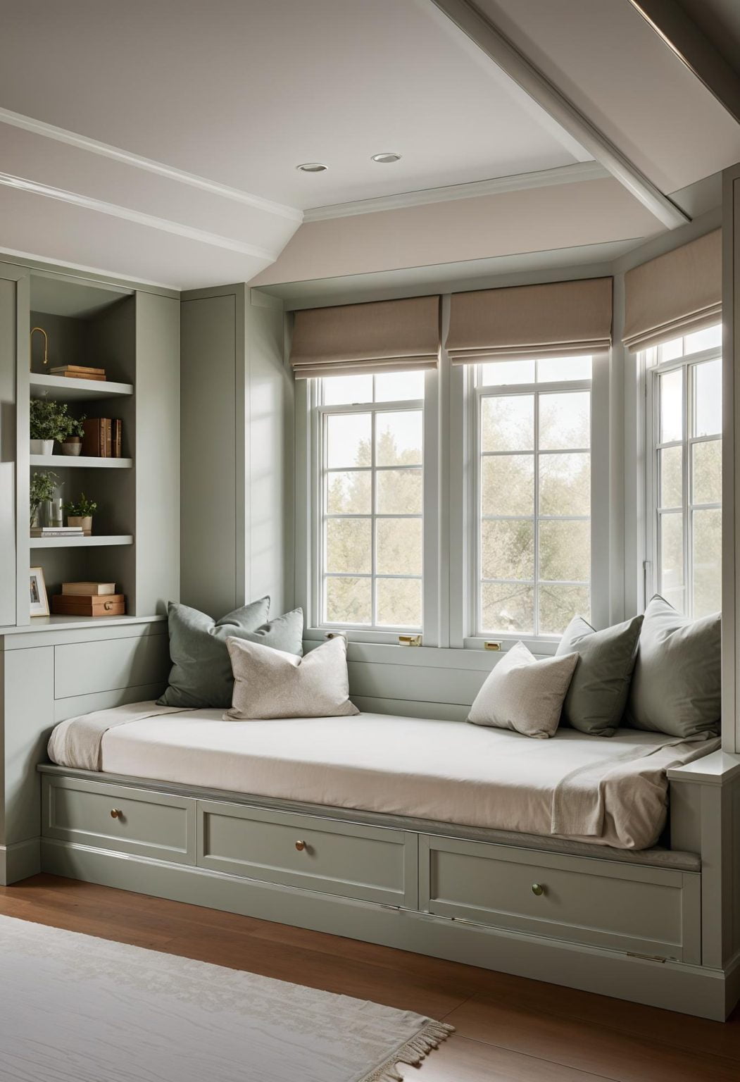 25 Gorgeous Sage Green & Cream Bedroom Ideas You'll Love - Lovely Harbor