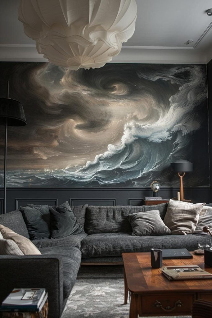 15 Trendy Moody Neutral Living Room Designs To Inspire - Lovely Harbor
