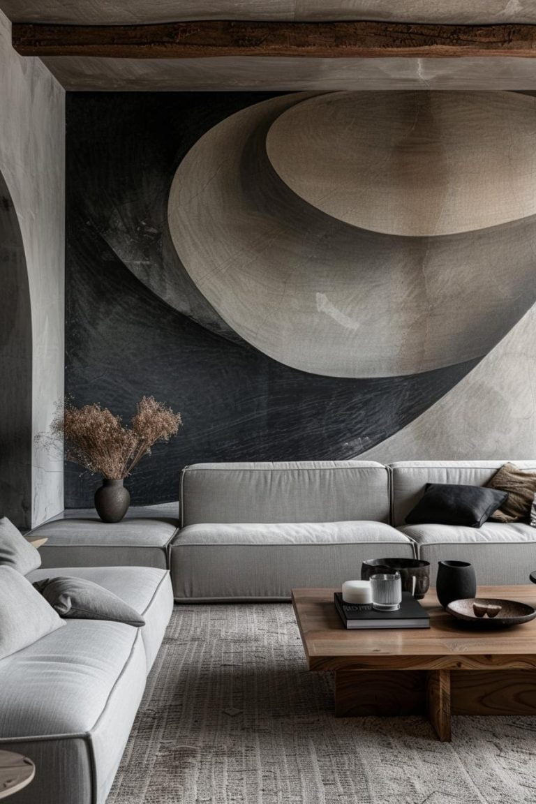15 Trendy Moody Neutral Living Room Designs To Inspire - Lovely Harbor