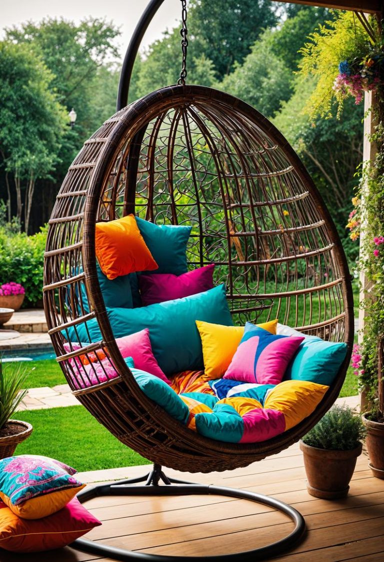 15 Chic Boho Patio Ideas You'll Love - Lovely Harbor