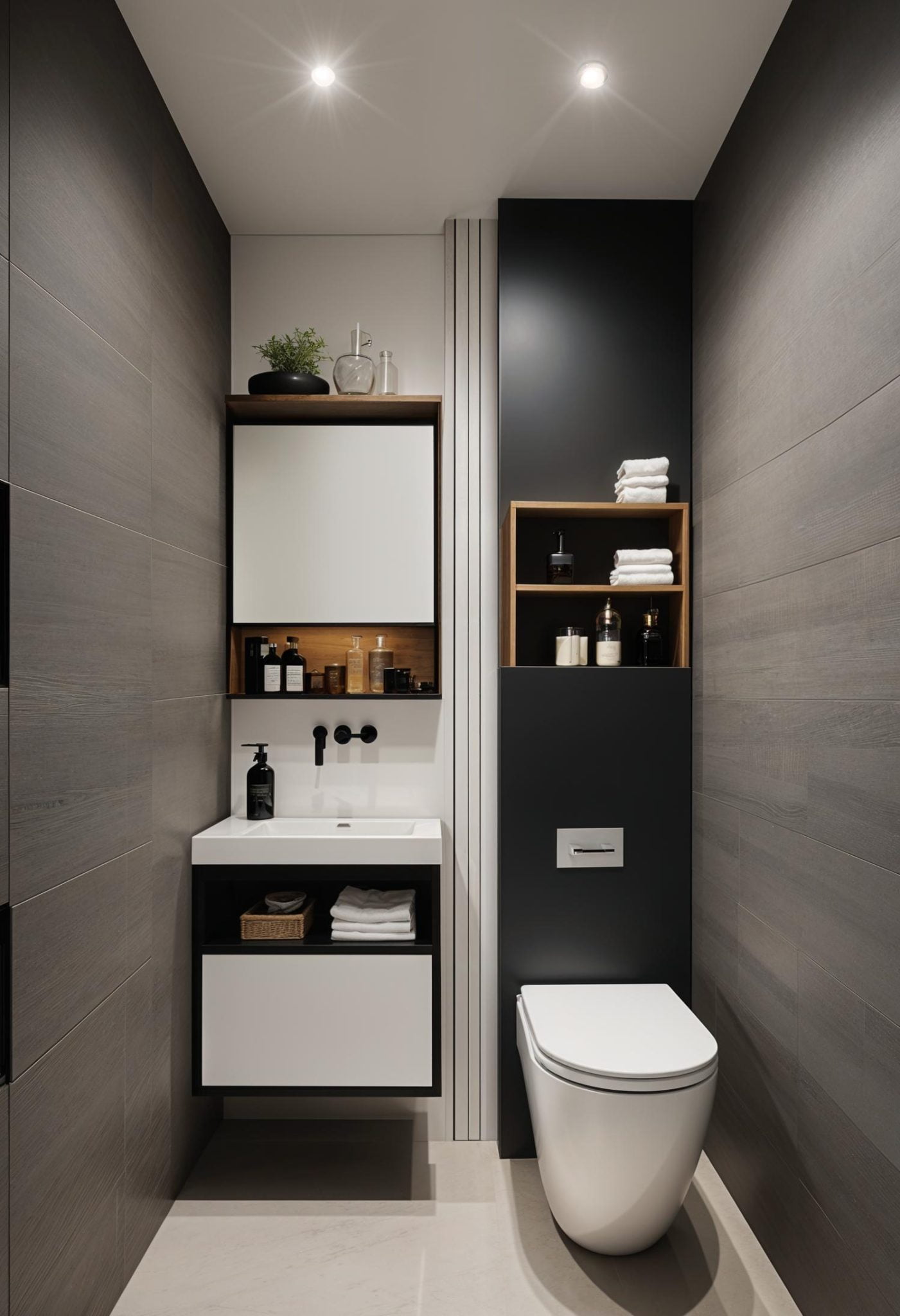 15 Genius Half Bathroom Decor Ideas - Lovely Harbor