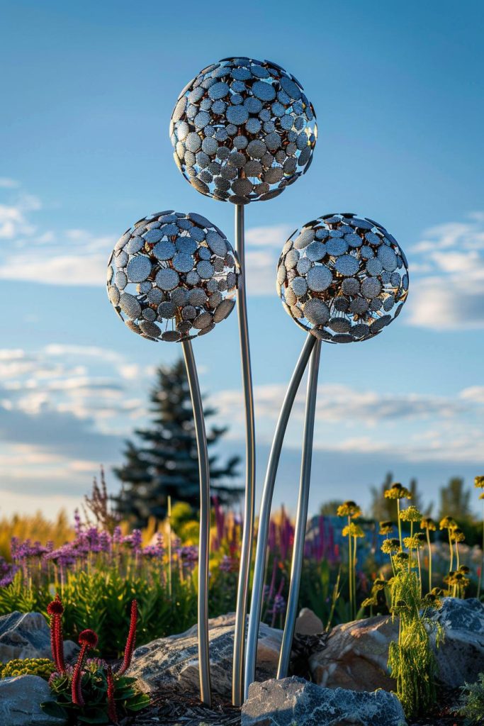 31 Creative Garden Art Ideas For A Stunning Outdoor Oasis - Lovely Harbor