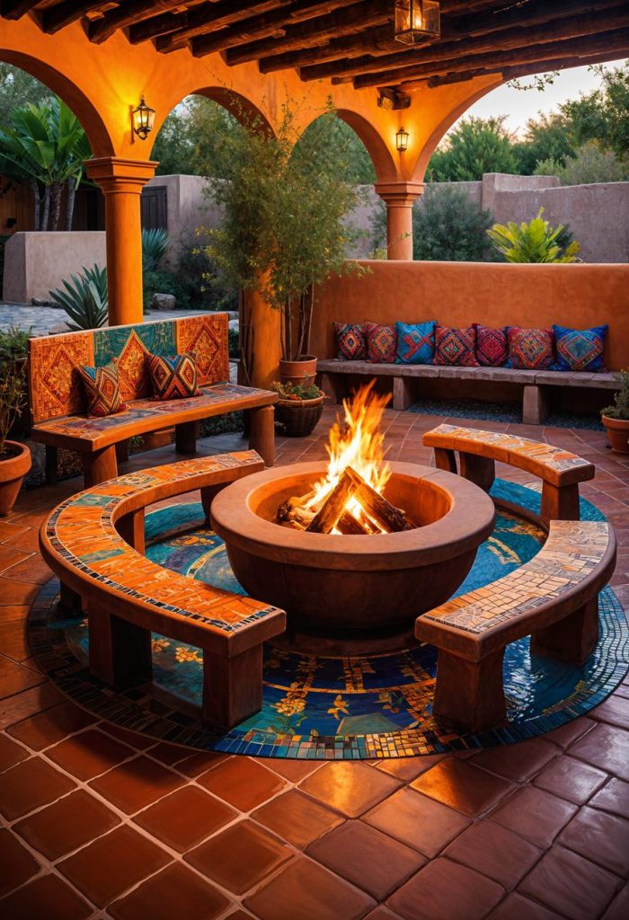 15 Stunning Mexican Patio Ideas For Your Home - Lovely Harbor