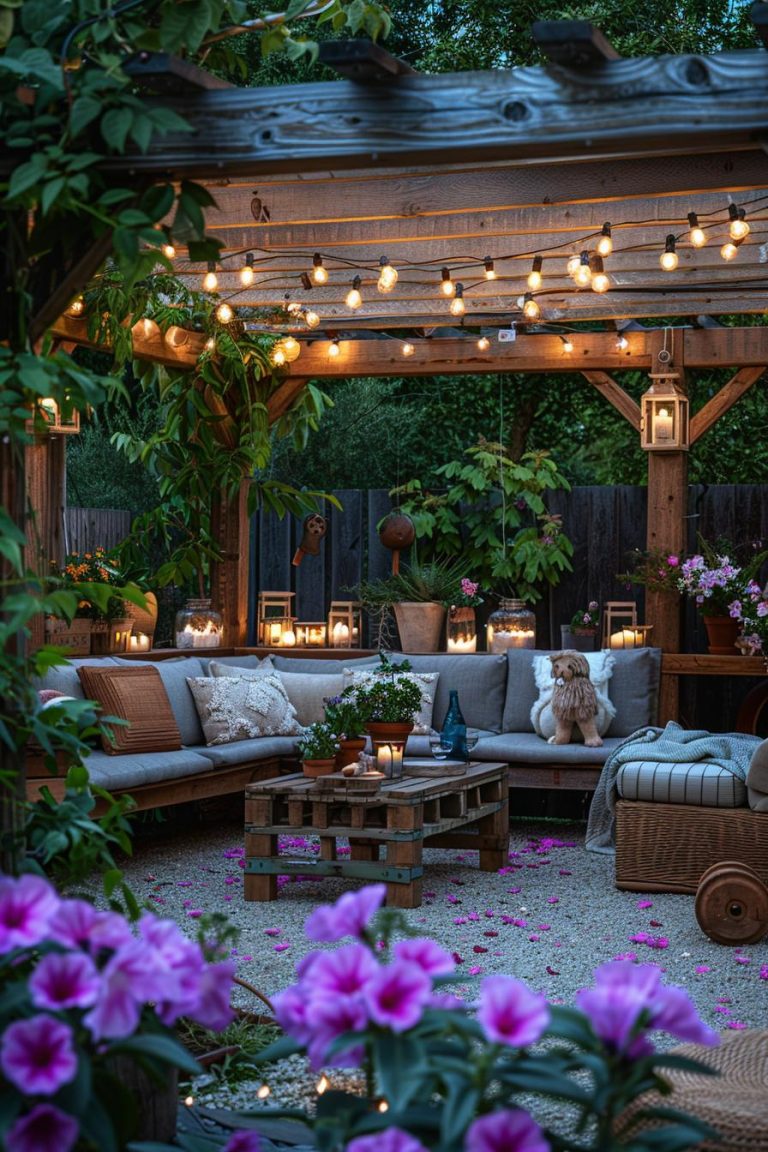 19 Stunning Backyard Patio Designs To Inspire You - Lovely Harbor