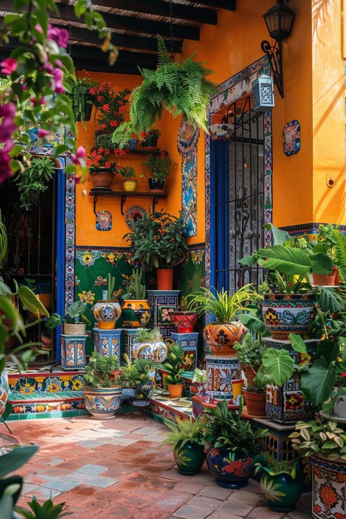 15 Stunning Mexican Patio Ideas For Your Home - Lovely Harbor