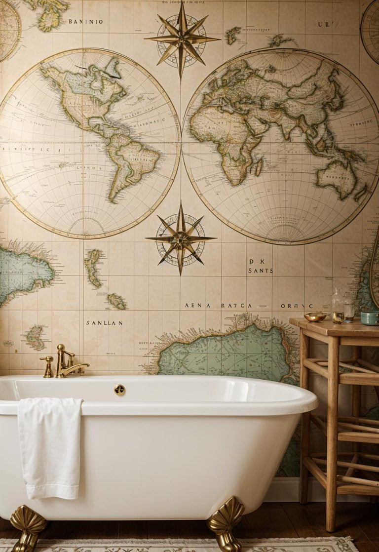 15 Stunning Bathroom Wallpaper Trends To Try Now - Lovely Harbor