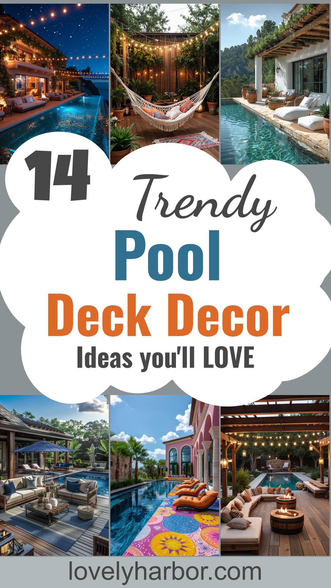 14 Trendy Pool Deck Decor Ideas You'll Adore - Lovely Harbor