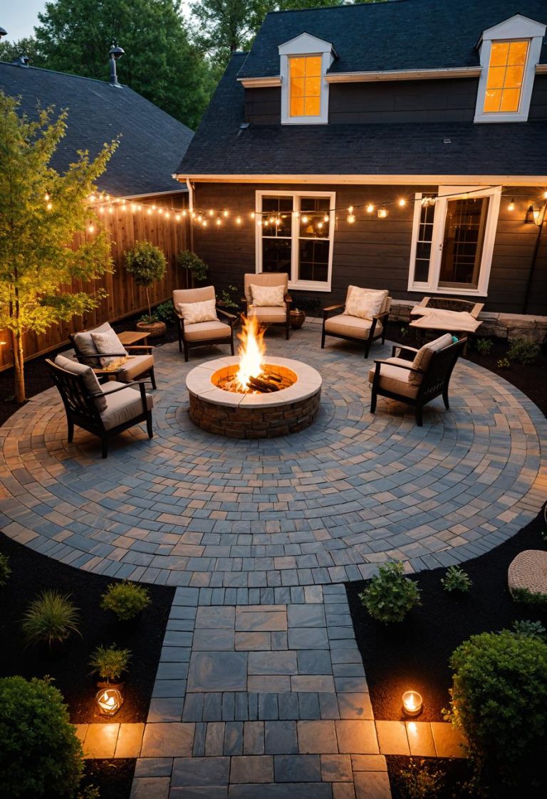 23 Gorgeous Paver Patio Ideas You Must See - Lovely Harbor