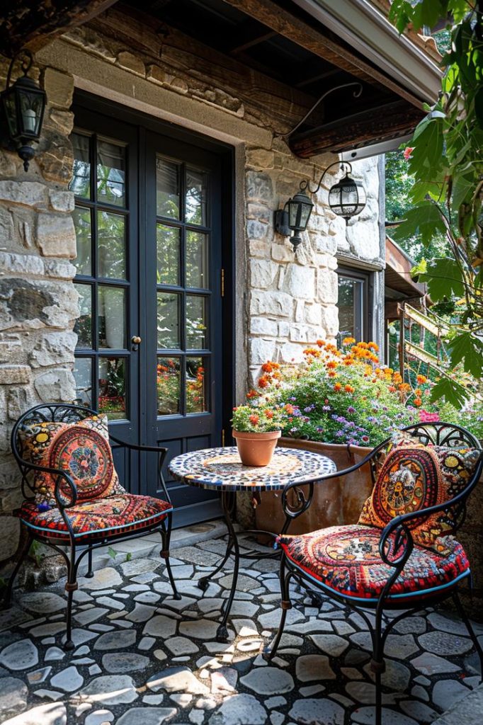 21 Small Flagstone Patio Ideas You’ll Love - Lovely Harbor