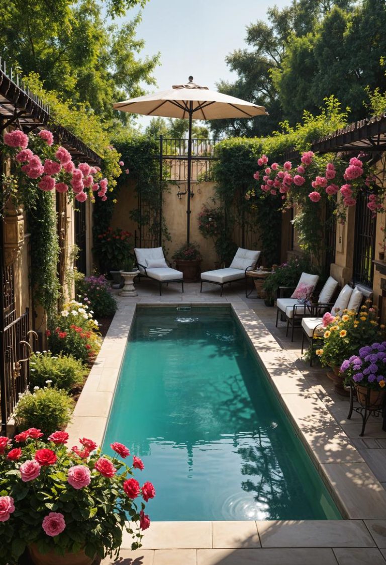 21 Stunning Small Pool Design Ideas For Tiny Backyards - Lovely Harbor