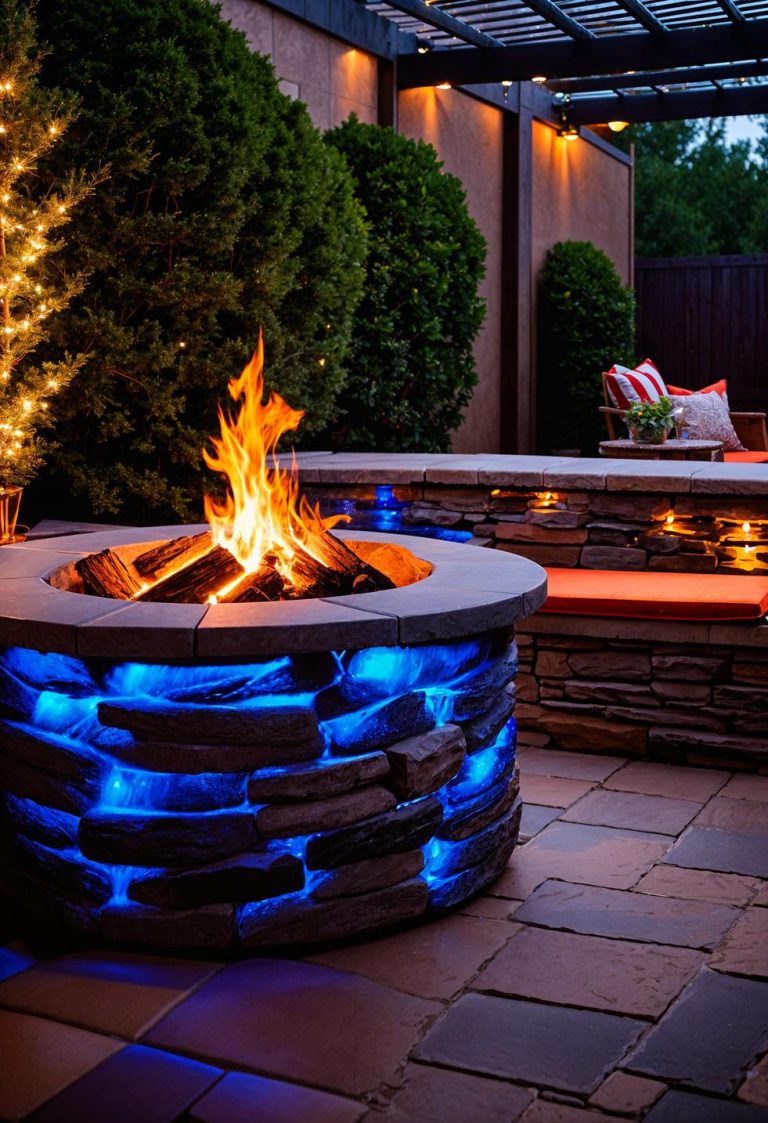 15 Cozy Patio Fire Pit Ideas You Will Love - Lovely Harbor