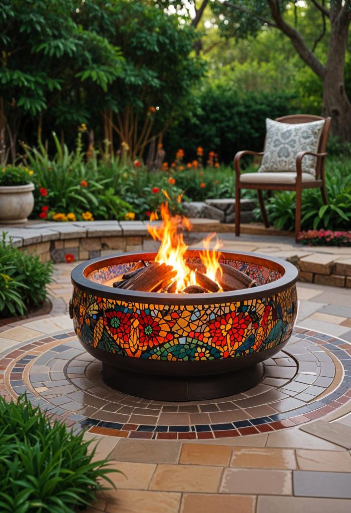 15 Cozy Patio Fire Pit Ideas You Will Love - Lovely Harbor