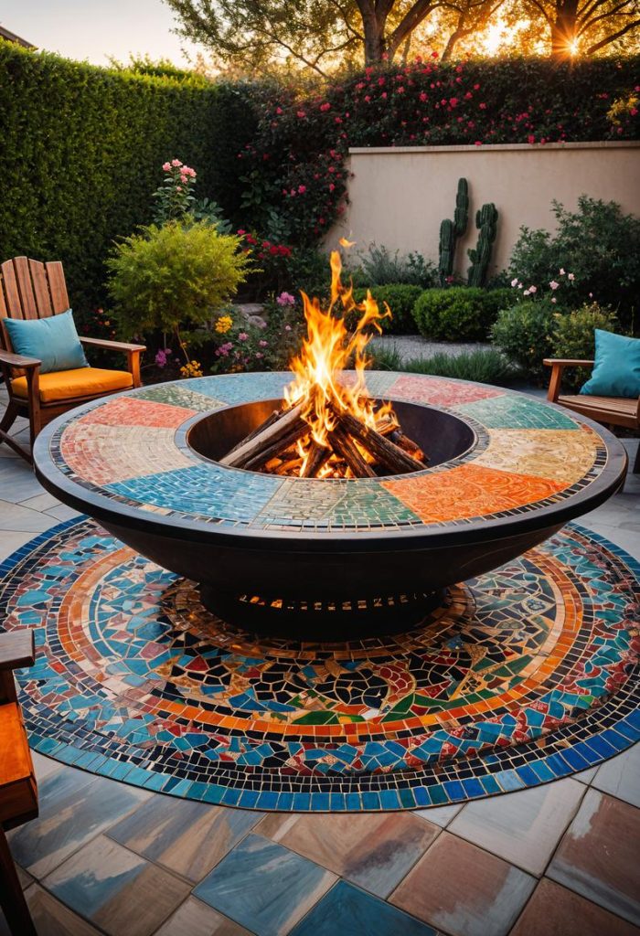 15 Cozy Patio Fire Pit Ideas You Will Love - Lovely Harbor