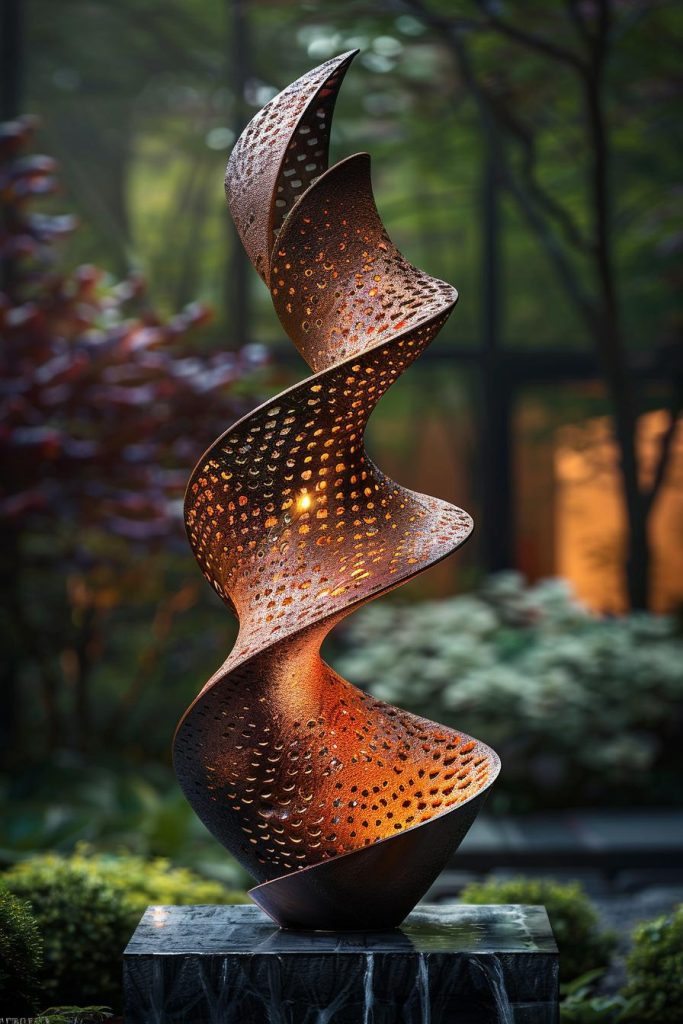 26 Easy Metal Garden Art Ideas To Inspire - Lovely Harbor