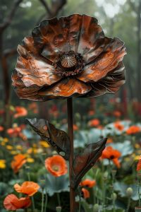 26 Easy Metal Garden Art Ideas To Inspire - Lovely Harbor