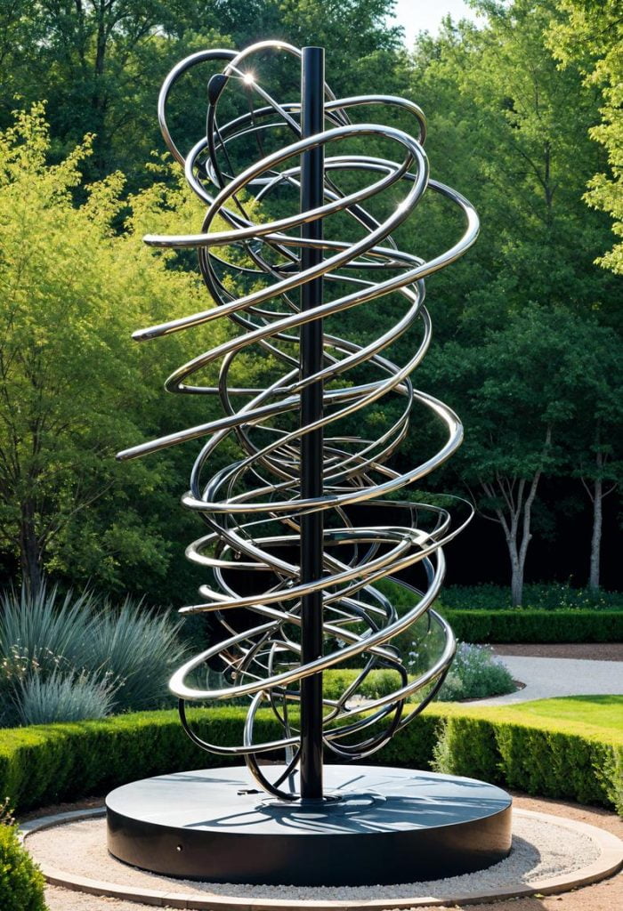 26 Easy Metal Garden Art Ideas To Inspire - Lovely Harbor