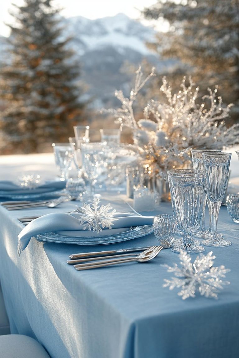 21 Gorgeous Blue Christmas Decor Ideas You Must See - Lovely Harbor