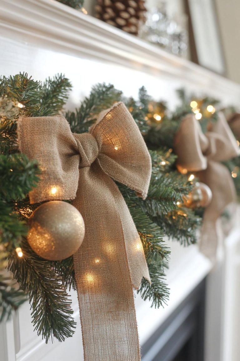 23 Woodsy Christmas Décor Ideas For Your Rustic Farmhouse - Lovely Harbor
