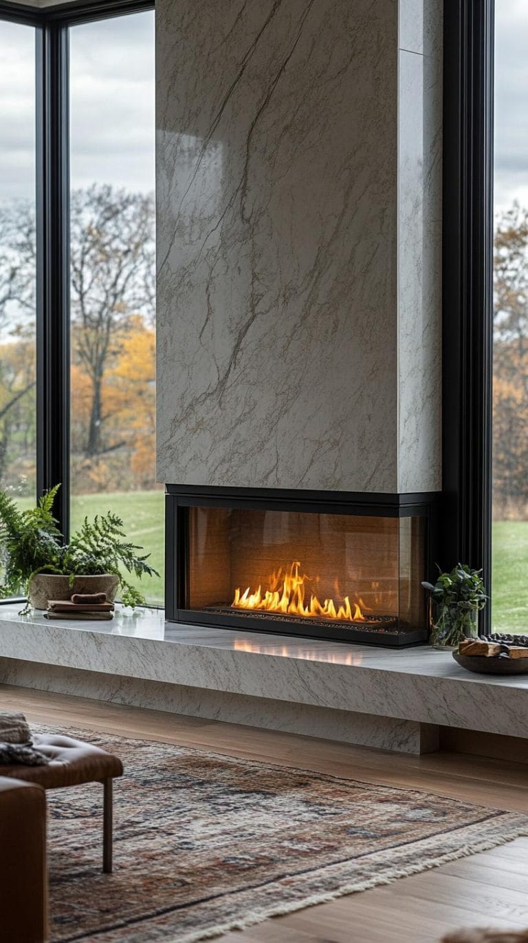 20 Stunning Mid-Century Modern Fireplace Makeover Ideas - Lovely Harbor