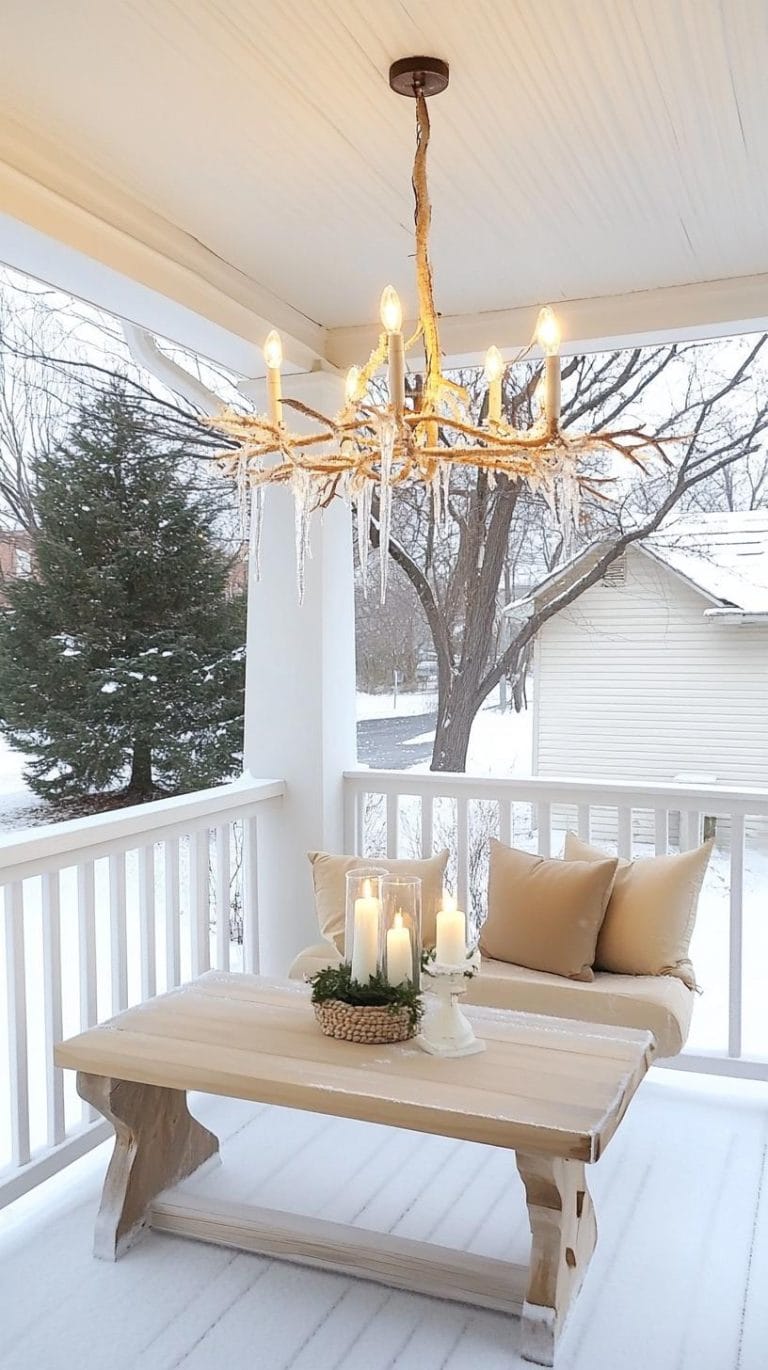 15 Gorgeous Winter Porch Decor Ideas To Spark Your Creativity - Lovely ...