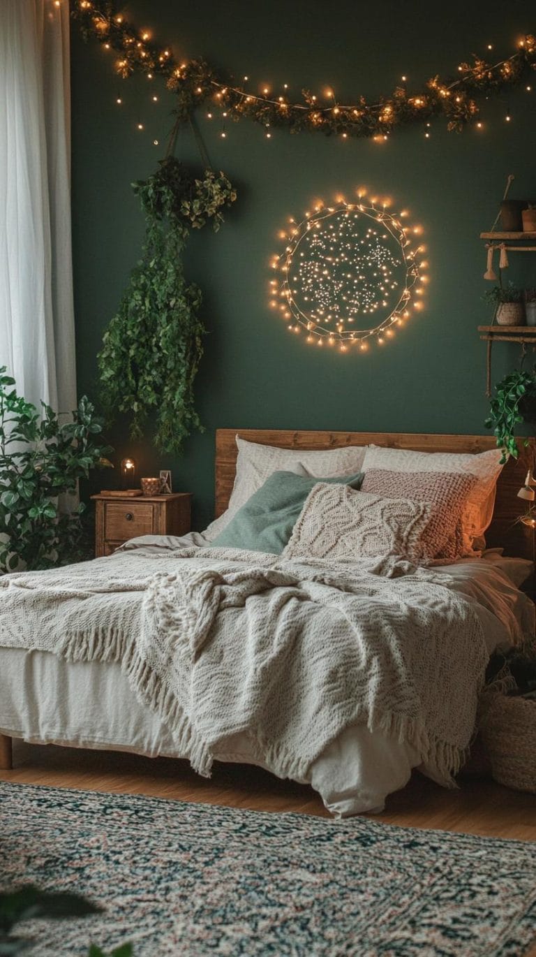 23 Whimsical Moody Boho Bedroom Ideas To Copy - Lovely Harbor