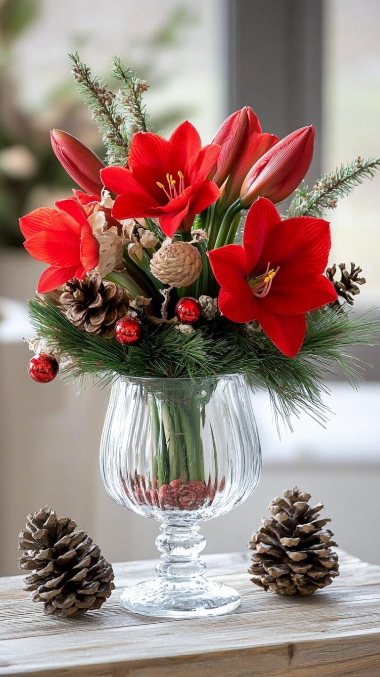 15 New Winter Floral Arrangements For Stunning Centerpieces - Lovely Harbor