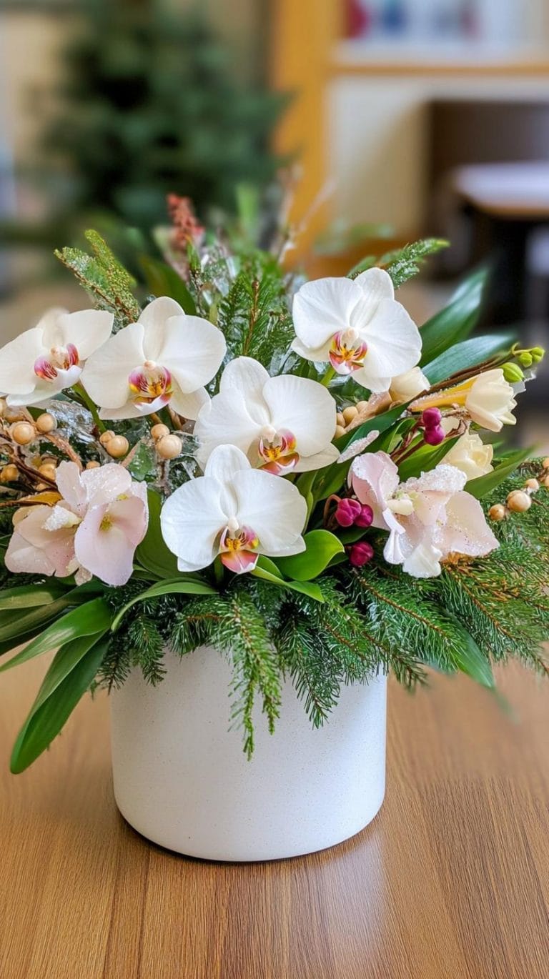 15 New Winter Floral Arrangements For Stunning Centerpieces - Lovely Harbor