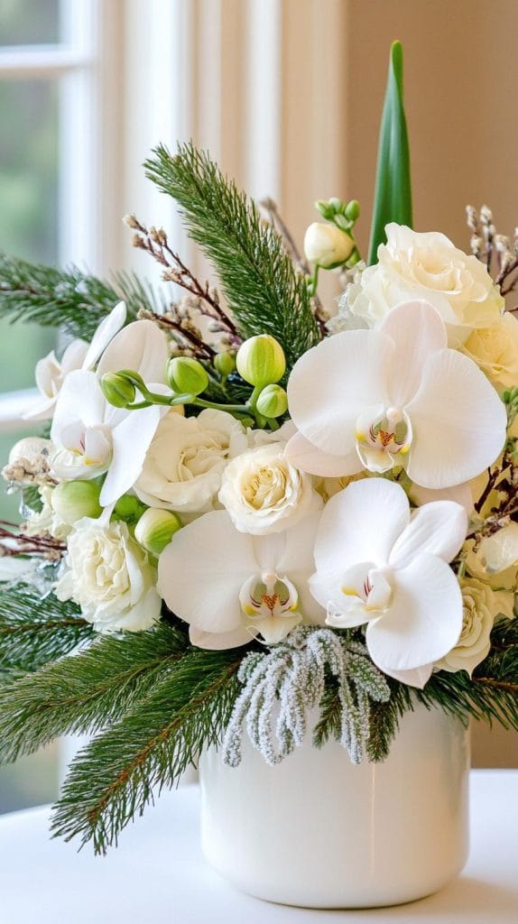 15 New Winter Floral Arrangements For Stunning Centerpieces - Lovely Harbor