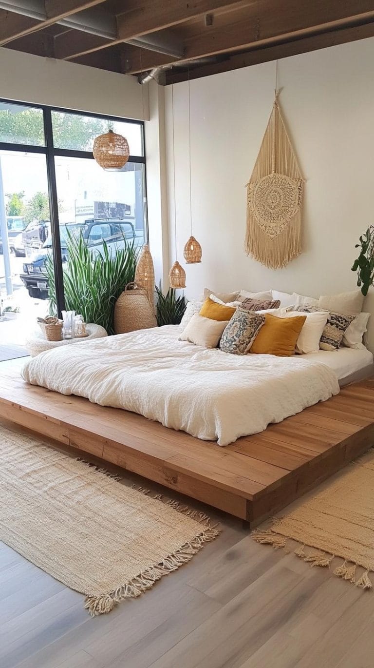 23 Modern Boho Bedroom Ideas You'll Love Instantly - Lovely Harbor