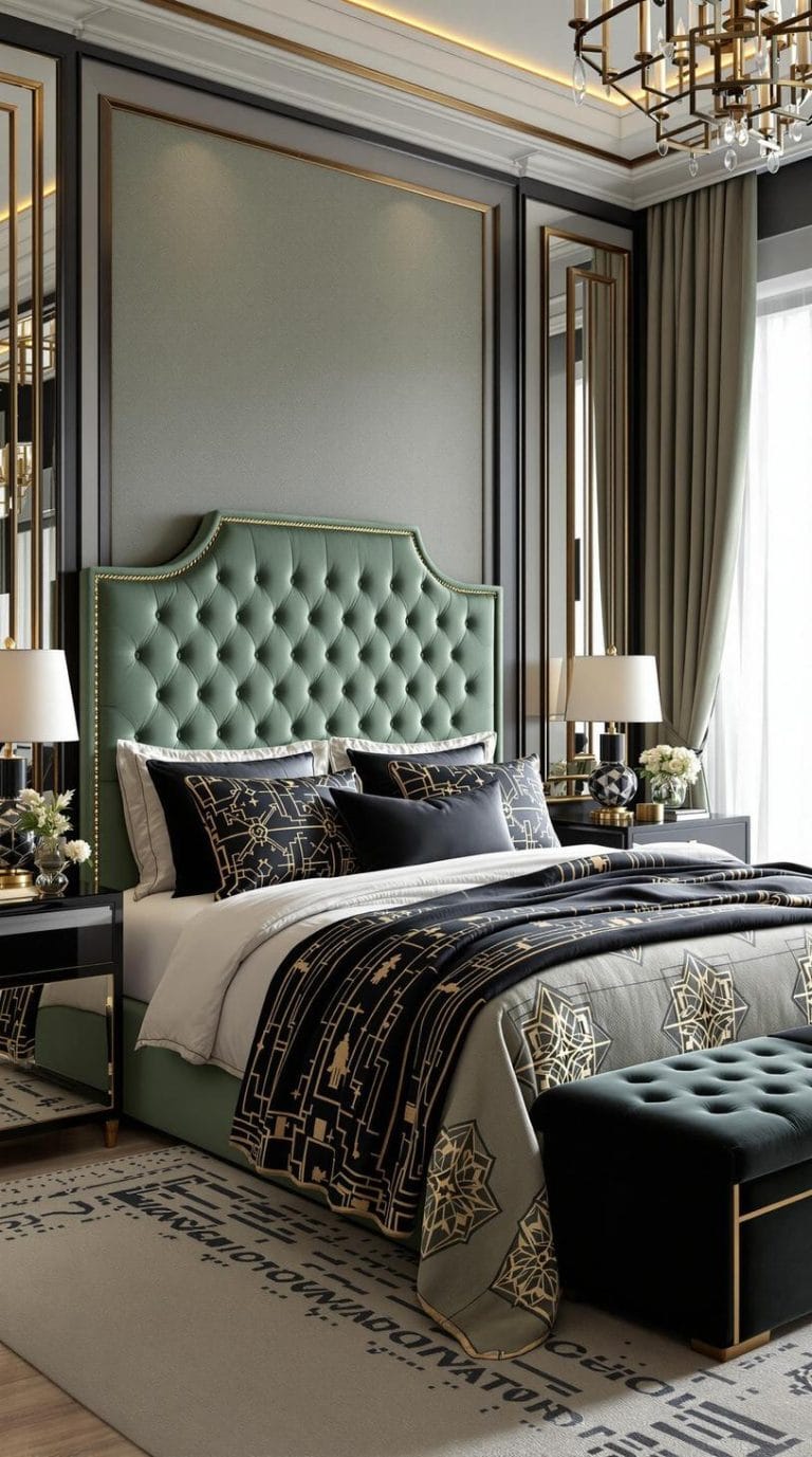 Sage Green Headboard Bedroom Ideas