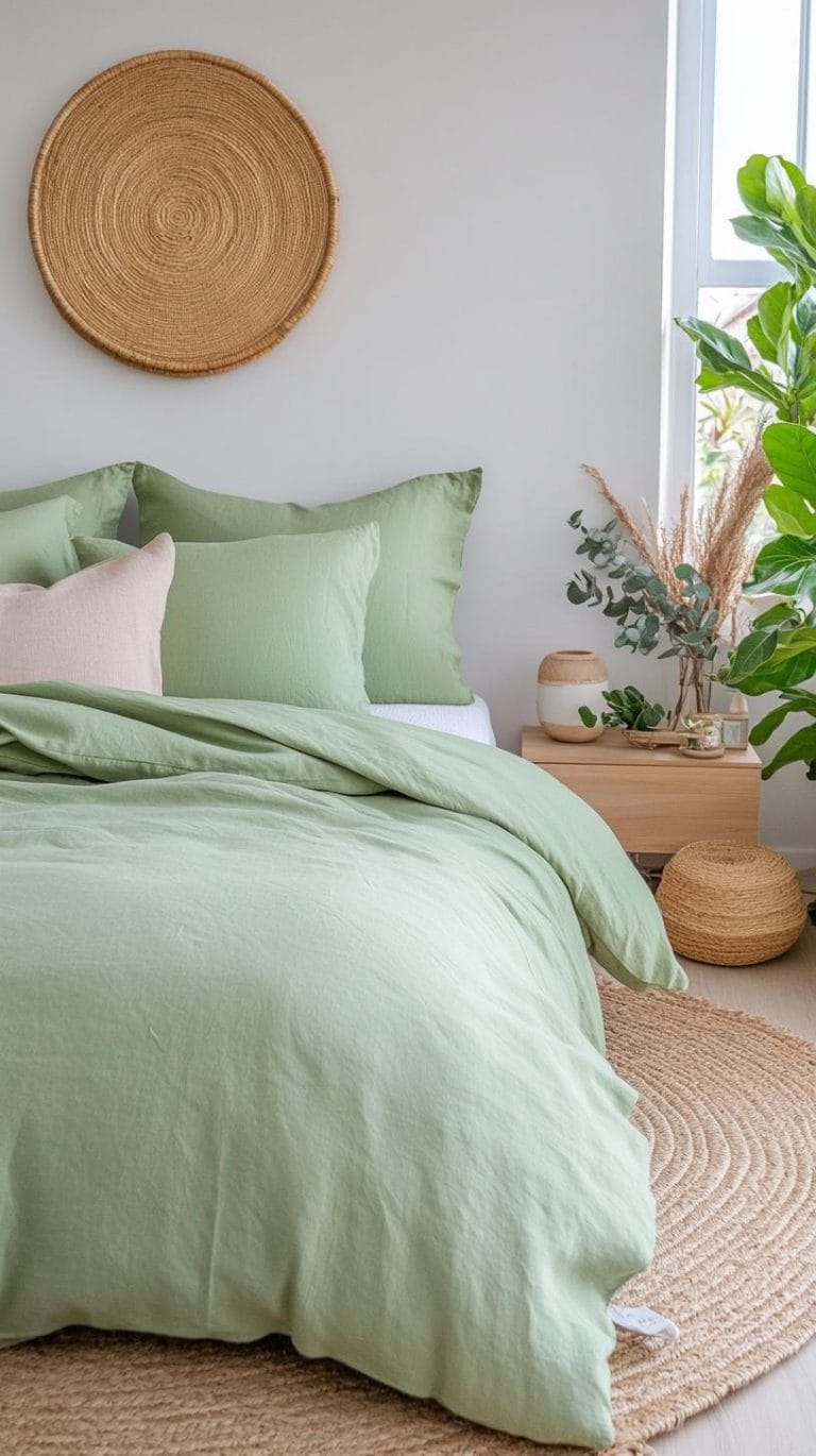 25 Unique Sage Green Boho Bedroom Ideas For 2025 - Lovely Harbor