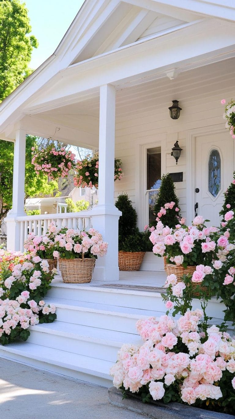 31 Beautiful Front Porch Decor Ideas To Inspire You - Lovely Harbor