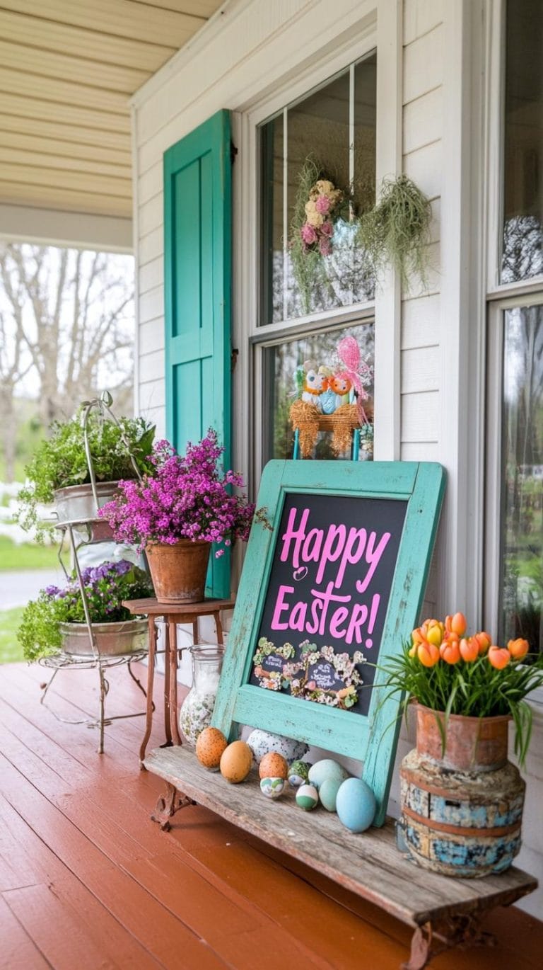 15 New Easter Front Porch Decor Ideas To Inspire You In 2025 - Lovely ...