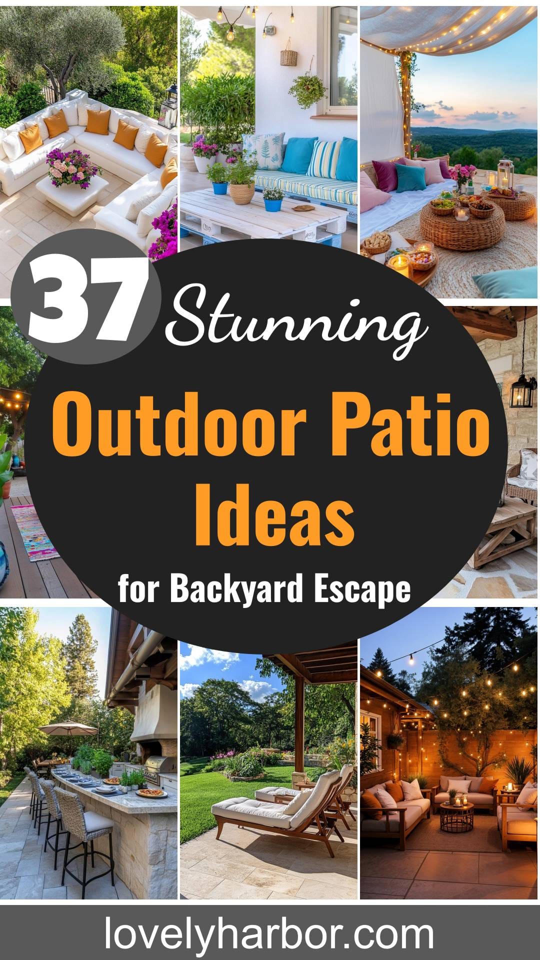 37 Outdoor Patio Ideas For A Stunning Backyard Escape In 2025 - Lovely ...