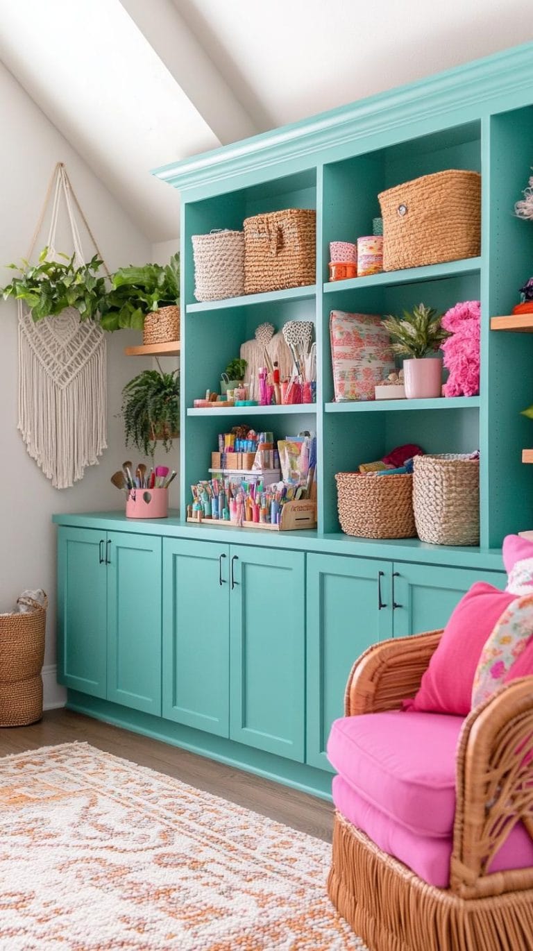 25 Craft Room Ideas With Genius Organization & Decor Tips - Lovely Harbor