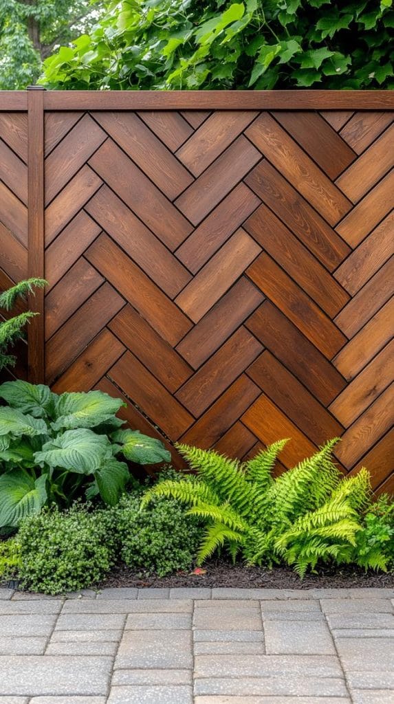 35 Unique Privacy Fence Ideas For A More Private Backyard - Lovely Harbor
