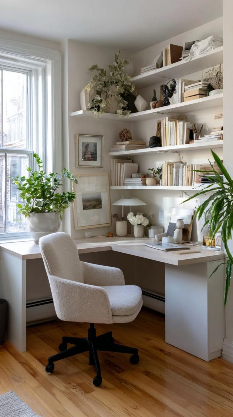 21 Clever Small Office Ideas For Home And Work Spaces - Lovely Harbor