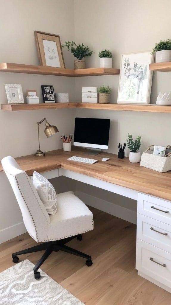 21 Clever Small Office Ideas For Home And Work Spaces - Lovely Harbor