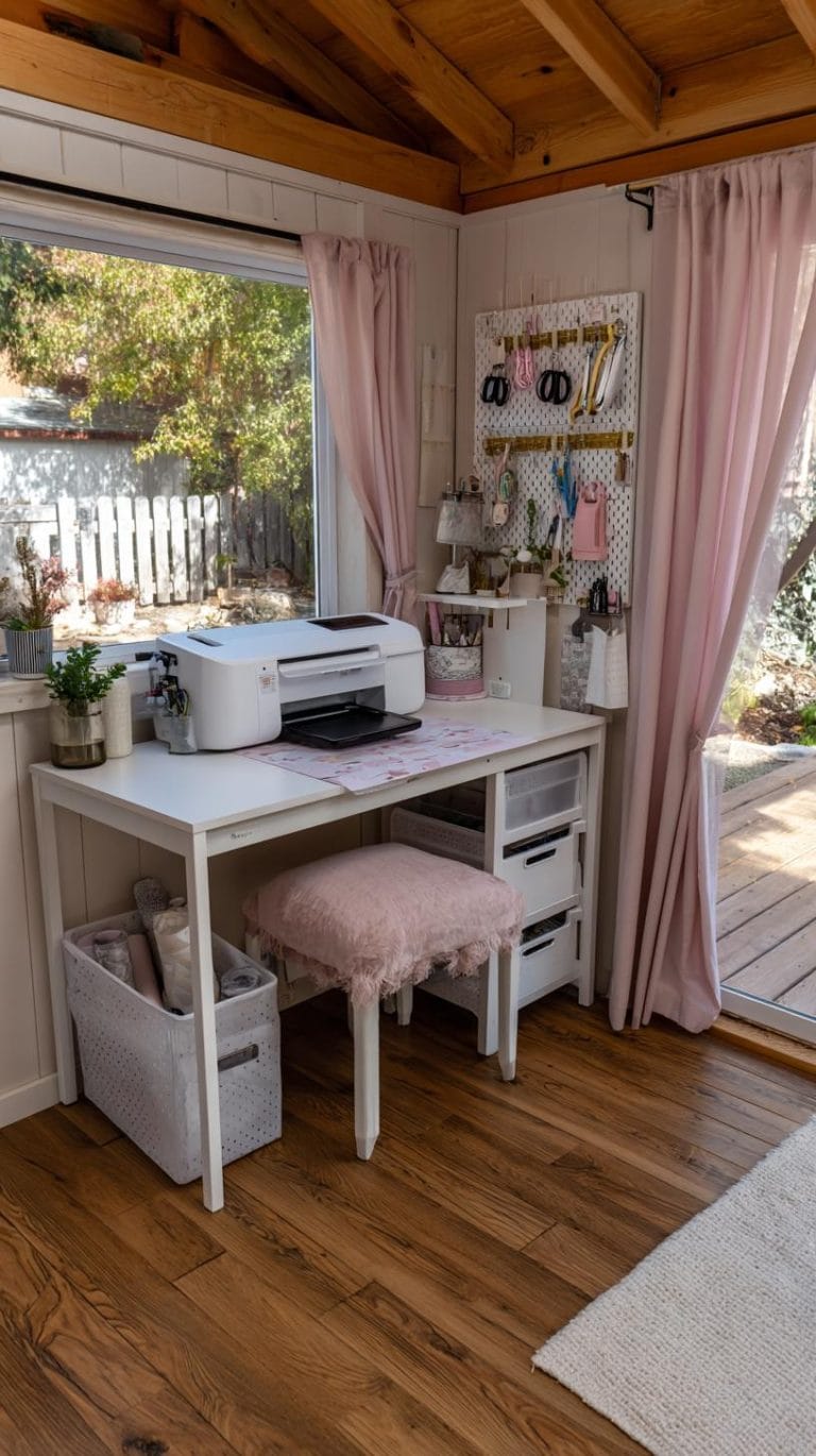 25 Craft Room Ideas With Genius Organization & Decor Tips - Lovely Harbor