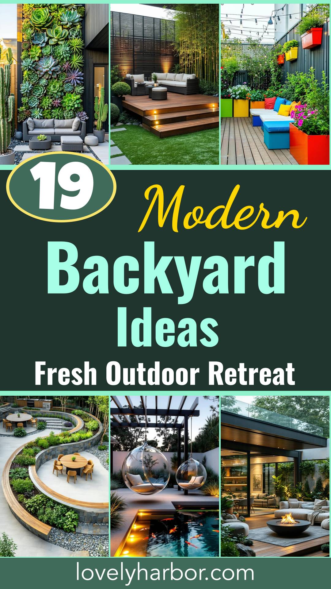 19 Modern Backyard Ideas For A Fresh Outdoor Retreat - Lovely Harbor