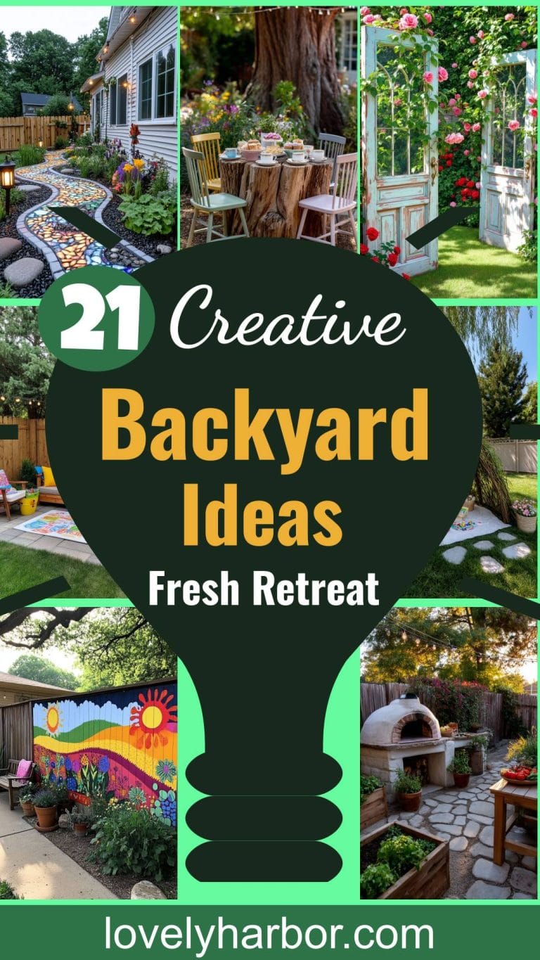 21 Creative Backyard Ideas You’ll Want To Copy Now - Lovely Harbor