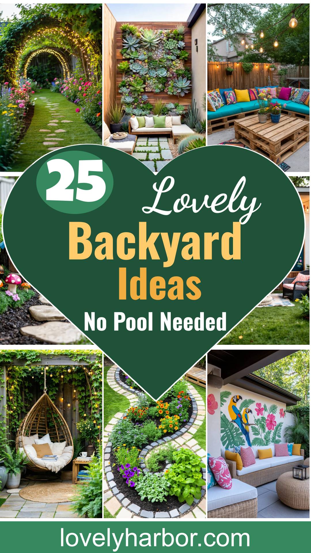 25 Beautiful Backyard Ideas Without A Pool To Try This Year - Lovely Harbor